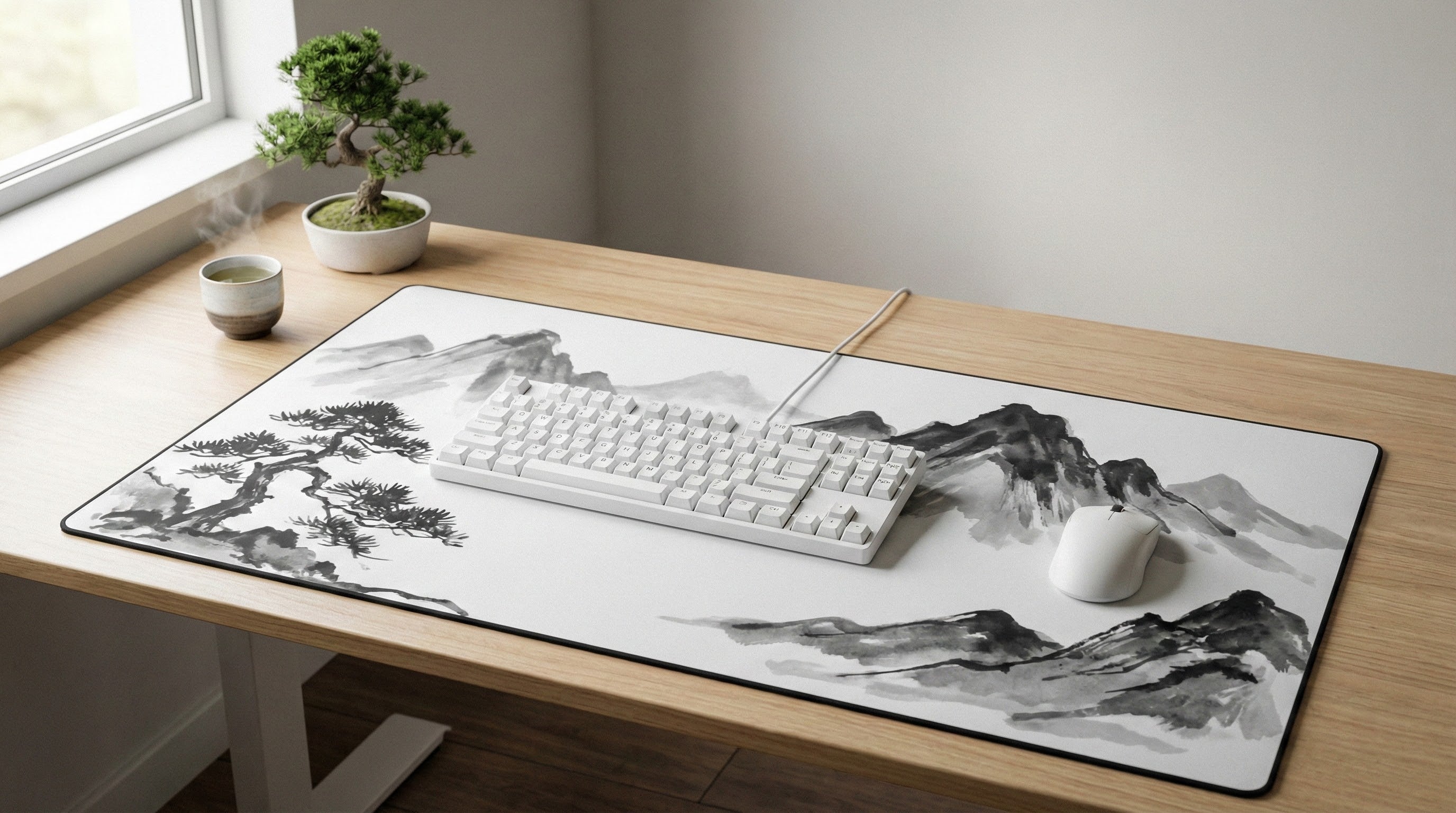 Zen Gaming Setup: Japanese Art Mouse Pad Guide – Padloom