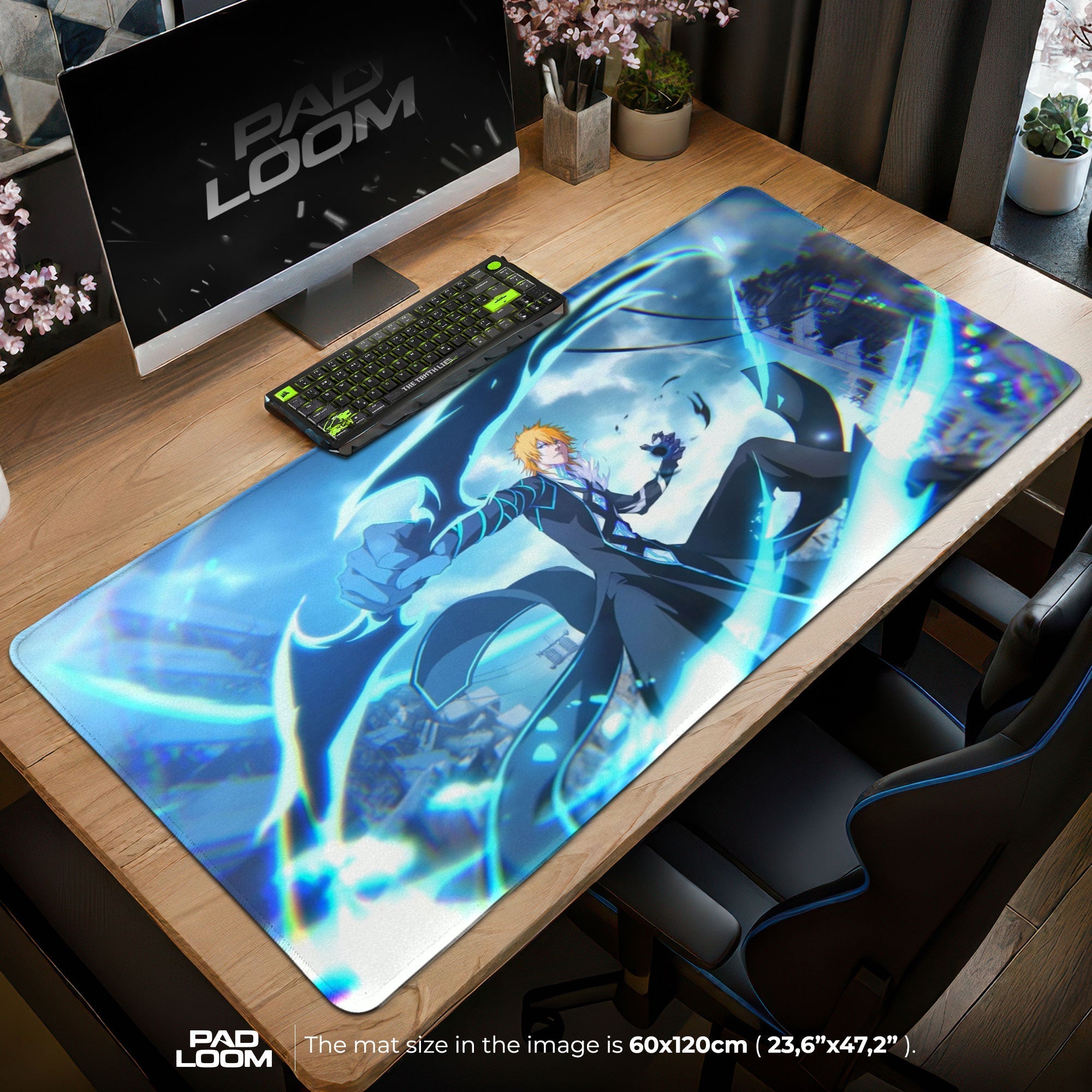 Ichigo Kurosaki Mouse Pads - Premium Bleach Anime Desk Mats – Padloom