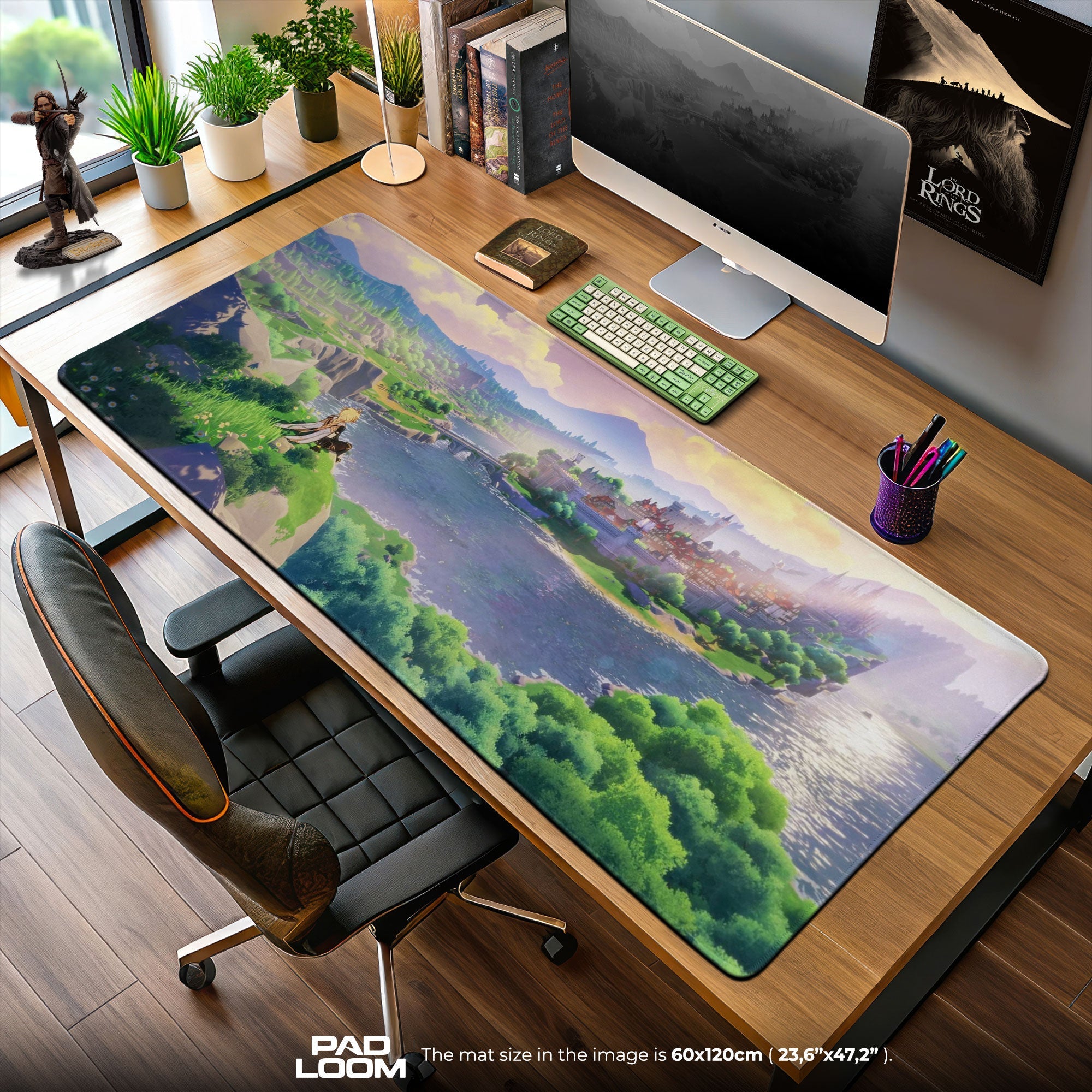 Genshin Impact Mondstadt Horizon Mouse Pad – Traveler’s View Anime Des ...