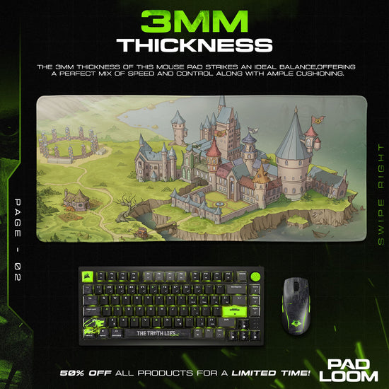 Harry Potter Hogwarts Castle Mouse Pad, Wizarding World Gaming Desk Ma ...
