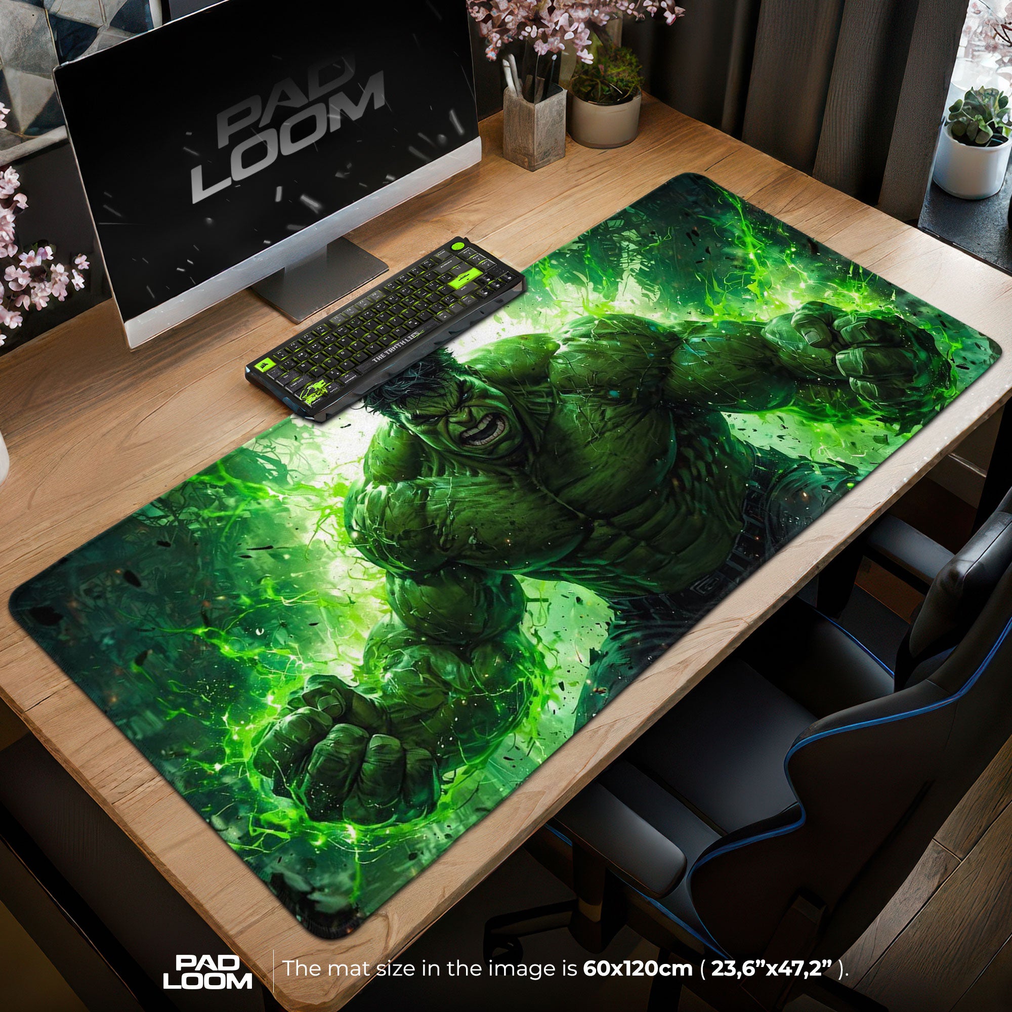 Hulk Smash - Gamma Surge Gaming Mouse Pad – Padloom