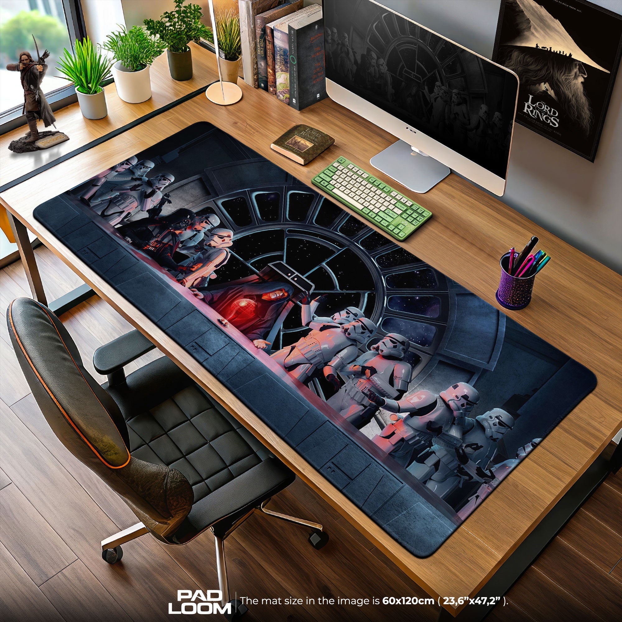 Star Wars Dark Council Mouse Pad, Sci-Fi Gamer Desk Mat – Padloom