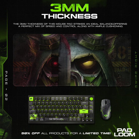 Teemo Slayer Mask Mouse Pad, League of Legends Gaming Desk Mat – Padloom